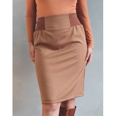Buy >jupe crayon camel - OFF 76% Big sale
